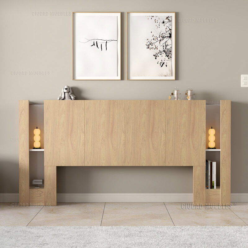 Respaldo Guardado Doble Con Pasacables Para Sommier de 140 a 160 Cm – Ciudad Muebles